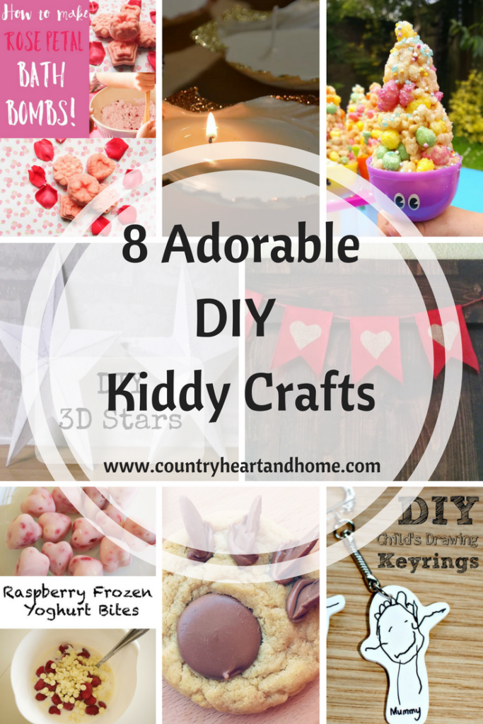 8 Adorable DIY Kiddy Crafts!