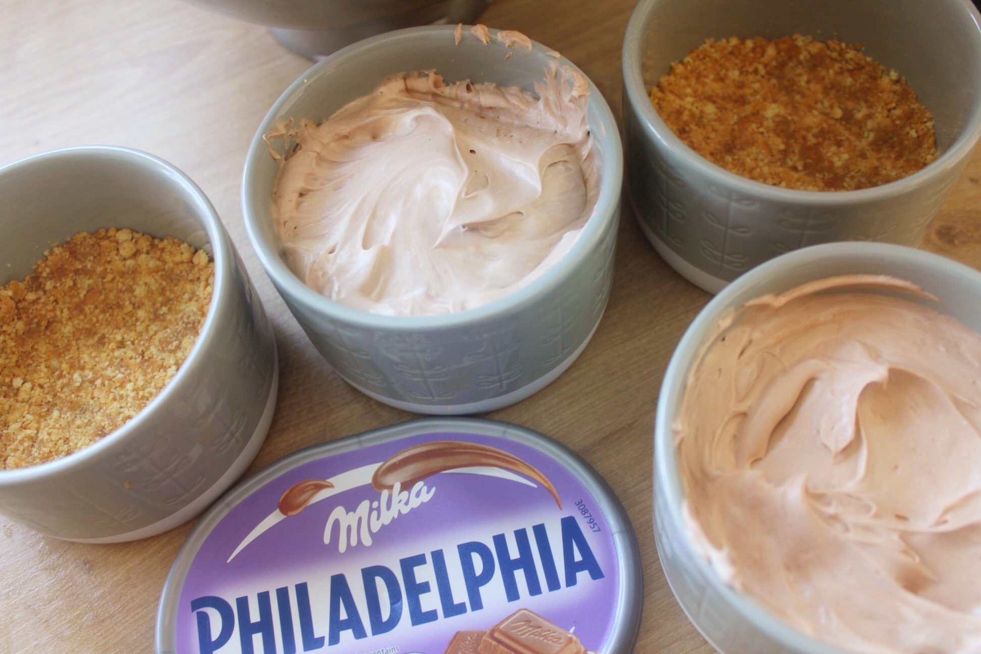Individual Philadelphia with Milka Cheesecakes | Recipe Collaboration
