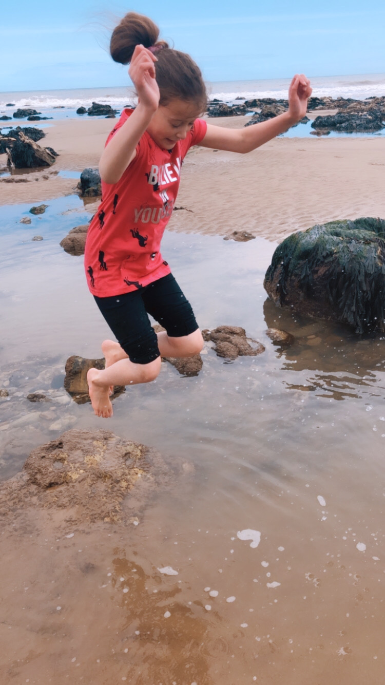 Rock Pooling at Seaham Beach.